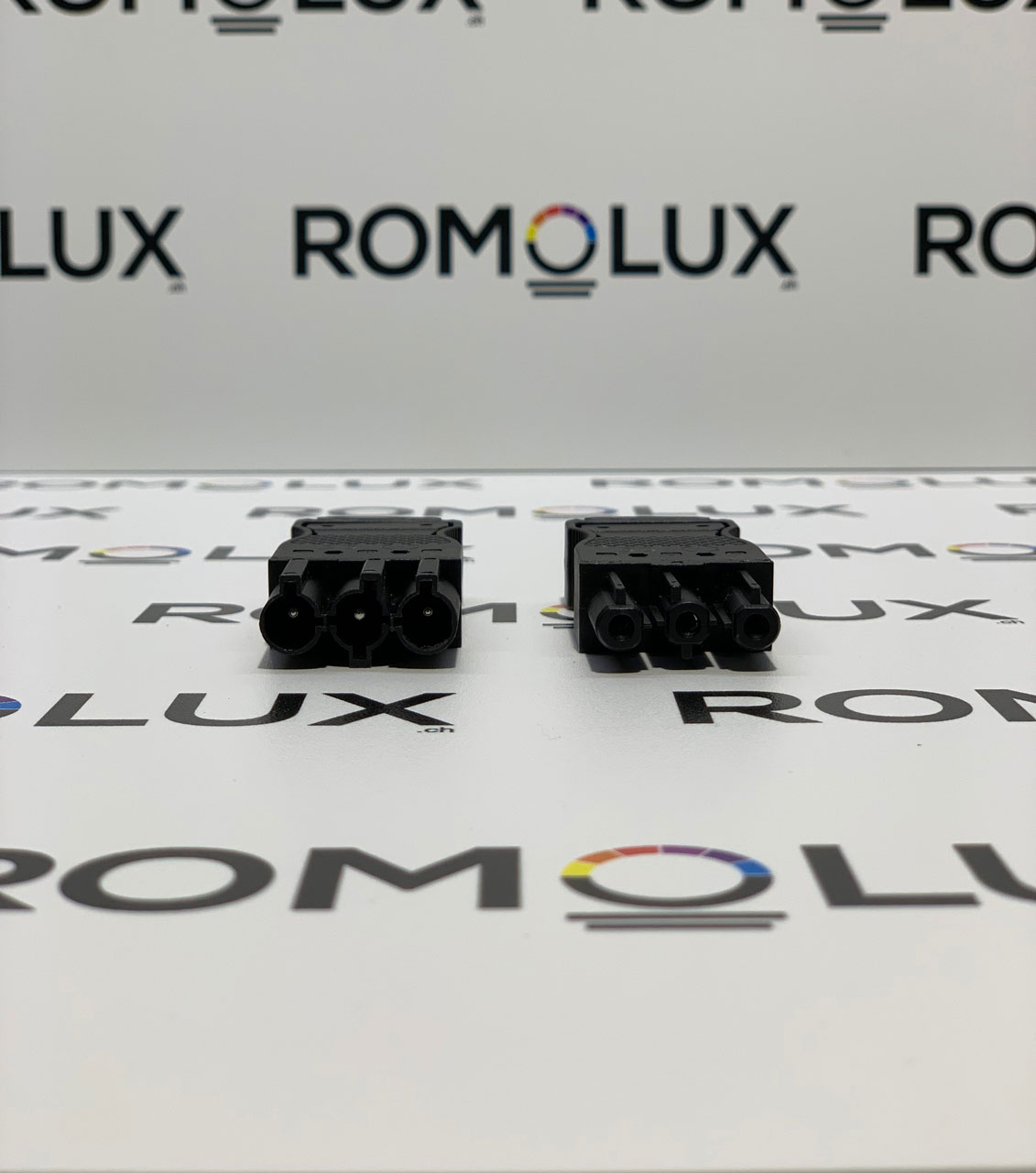 3PIN '' Male-Female '' Flat Connector - Romolux